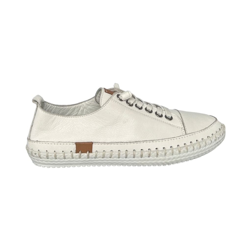 Modella Emma Leather Plimsoll White – Wards Shoe Shops Ltd